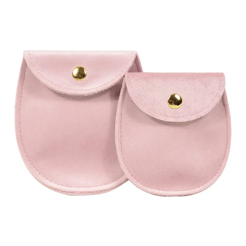 Бархатный мешочек для украшений generic Розовый, Pink-9X10cm