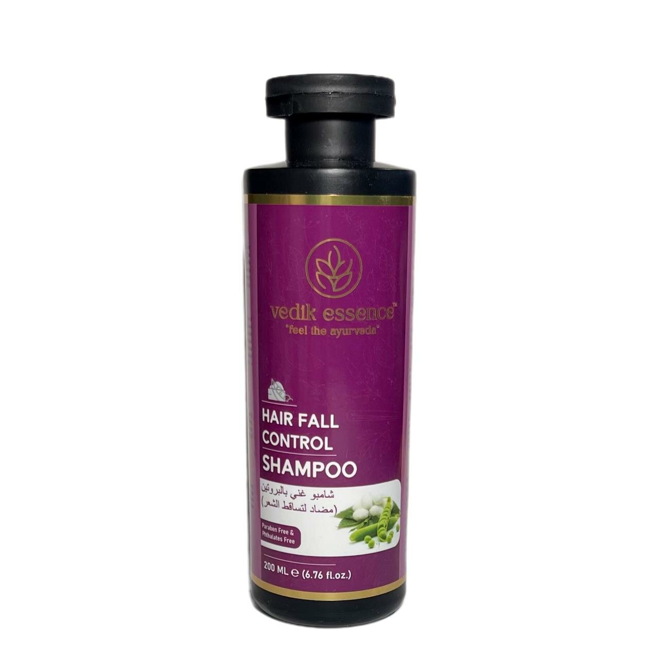 HAIR FALL CONTROL Shampoo, Vedik Essence (Шампунь контроль выпадения волос, Ведик Эссенс), 200 мл.