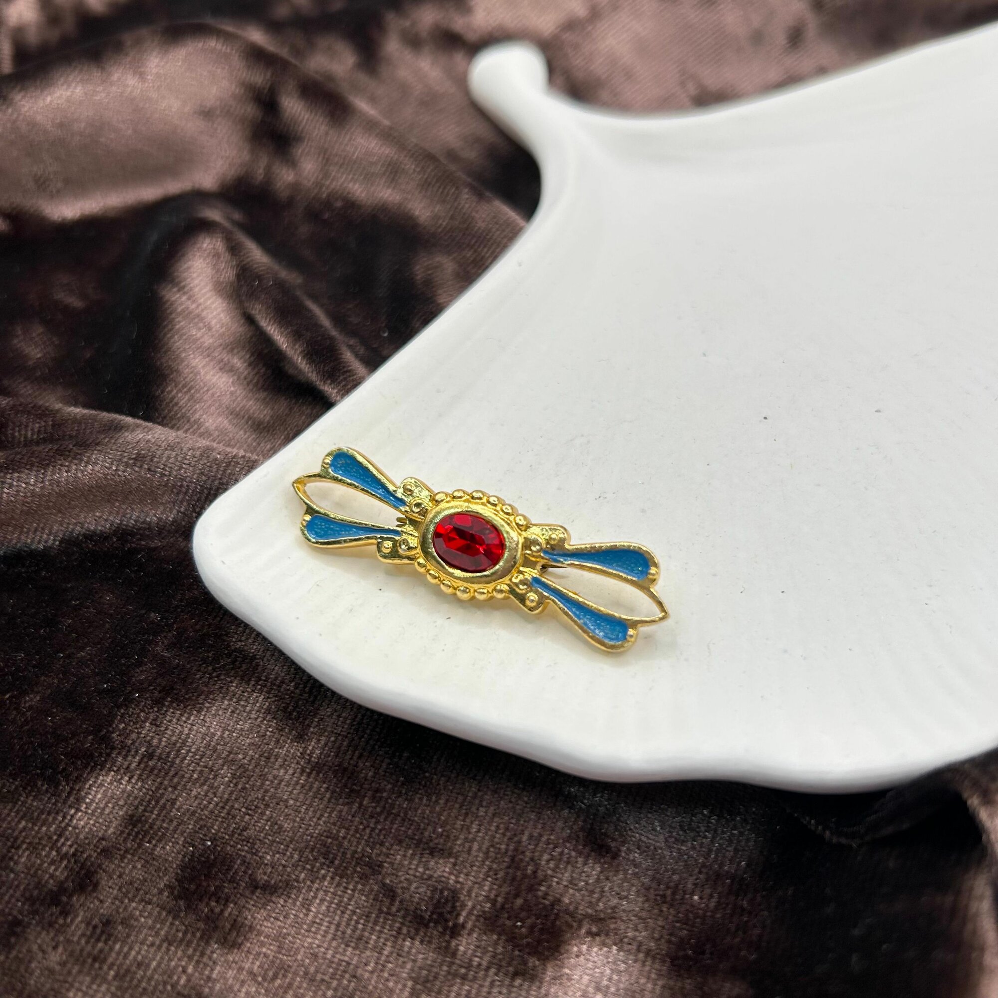 Советская винтажная позолоченная брошь, ценник