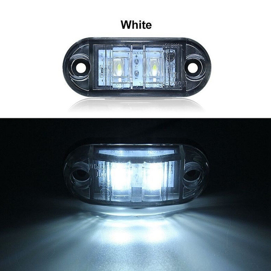 Фонари габаритные EJC ACS-VNEL-FG92, белые, 4 шт. в комплекте, 12/24V