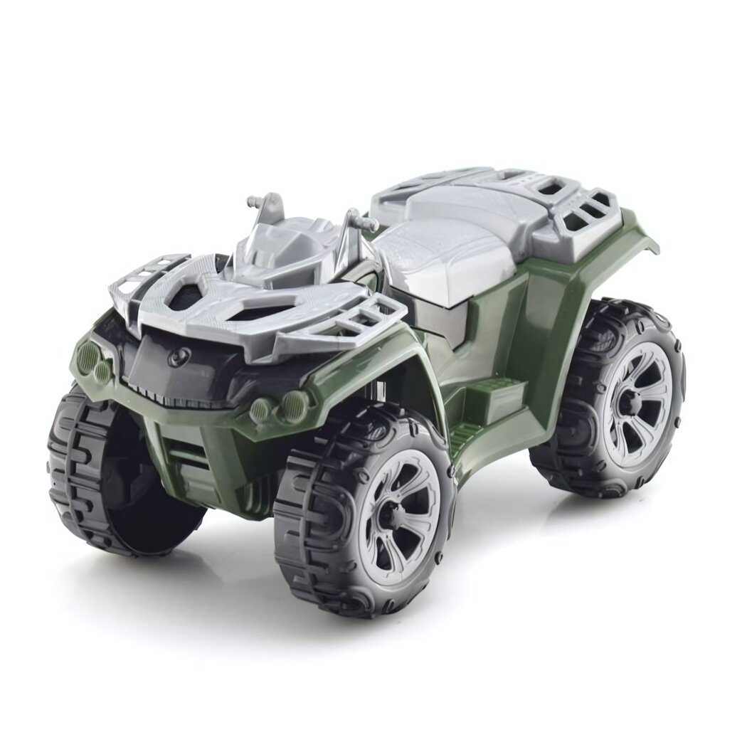 Квадроцикл игрушечный НордПласт «Командир», надежная пластмасса, яркие цвета, 22x12x12 см