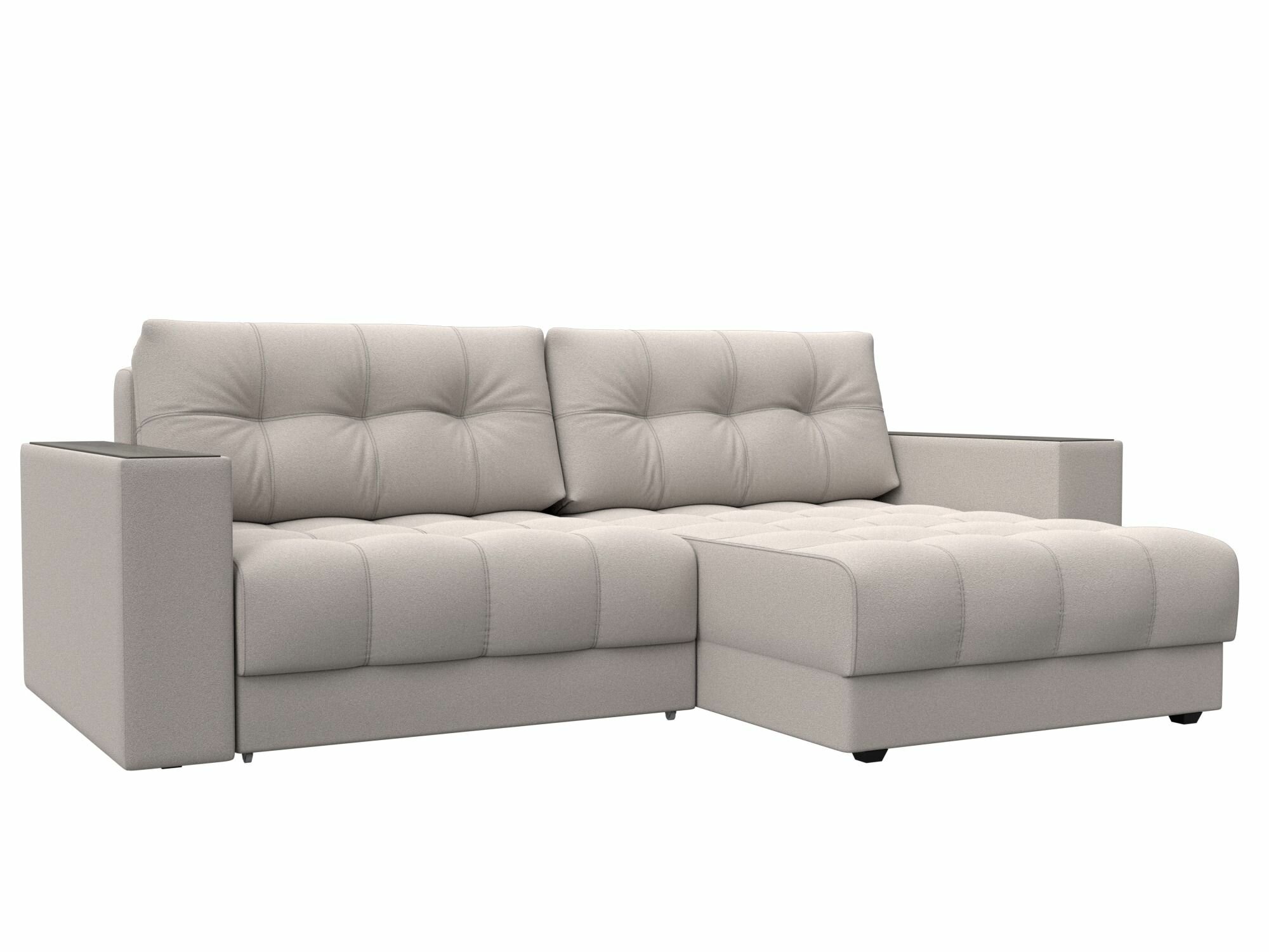 Диван угловой с декором Бруно НПБ, Замша