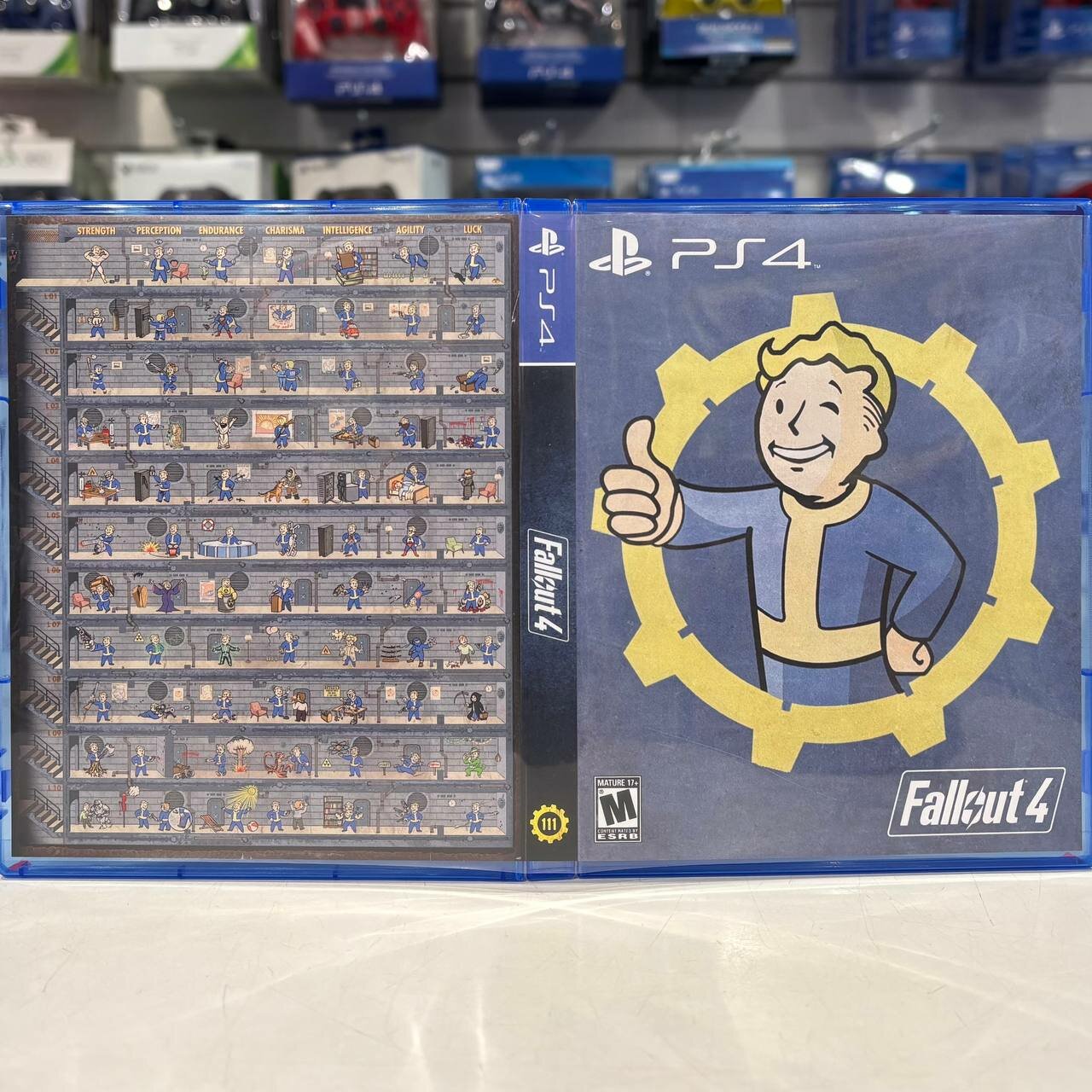 Игра "Fallout 4" PS4 - Кастомная обложка для диска №4