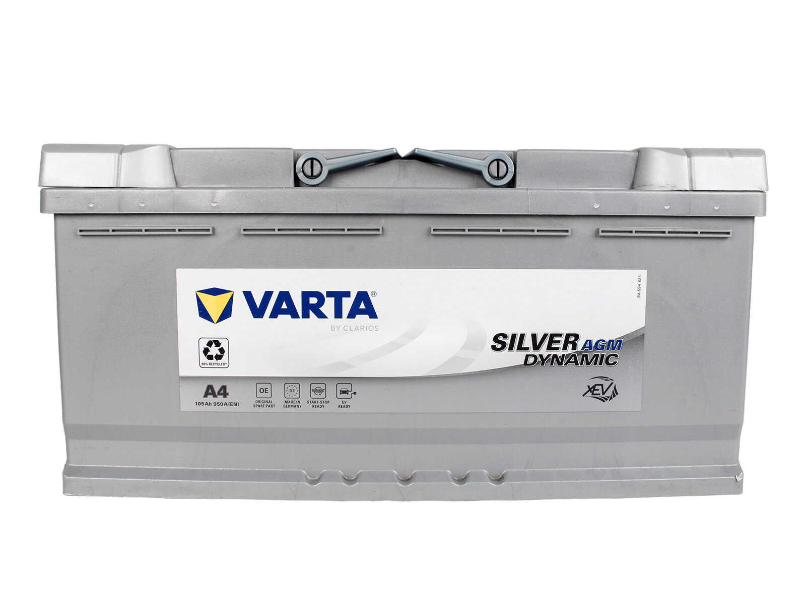 Аккумуляторная батарея VARTA SILVER AGM 6СТ105 A4 * 605 901 095