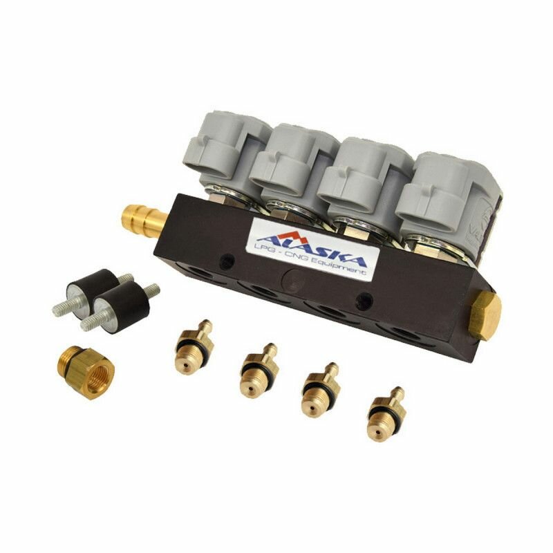 Форсунки ГБО ALASKA 2 Ом 4 цилиндра