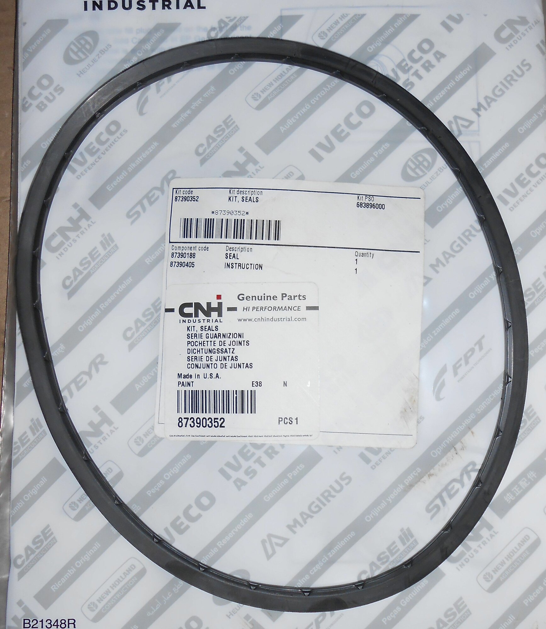 Комплект уплотнений бортового редуктора CASE/NEW HOLLAND CNH Оригинал