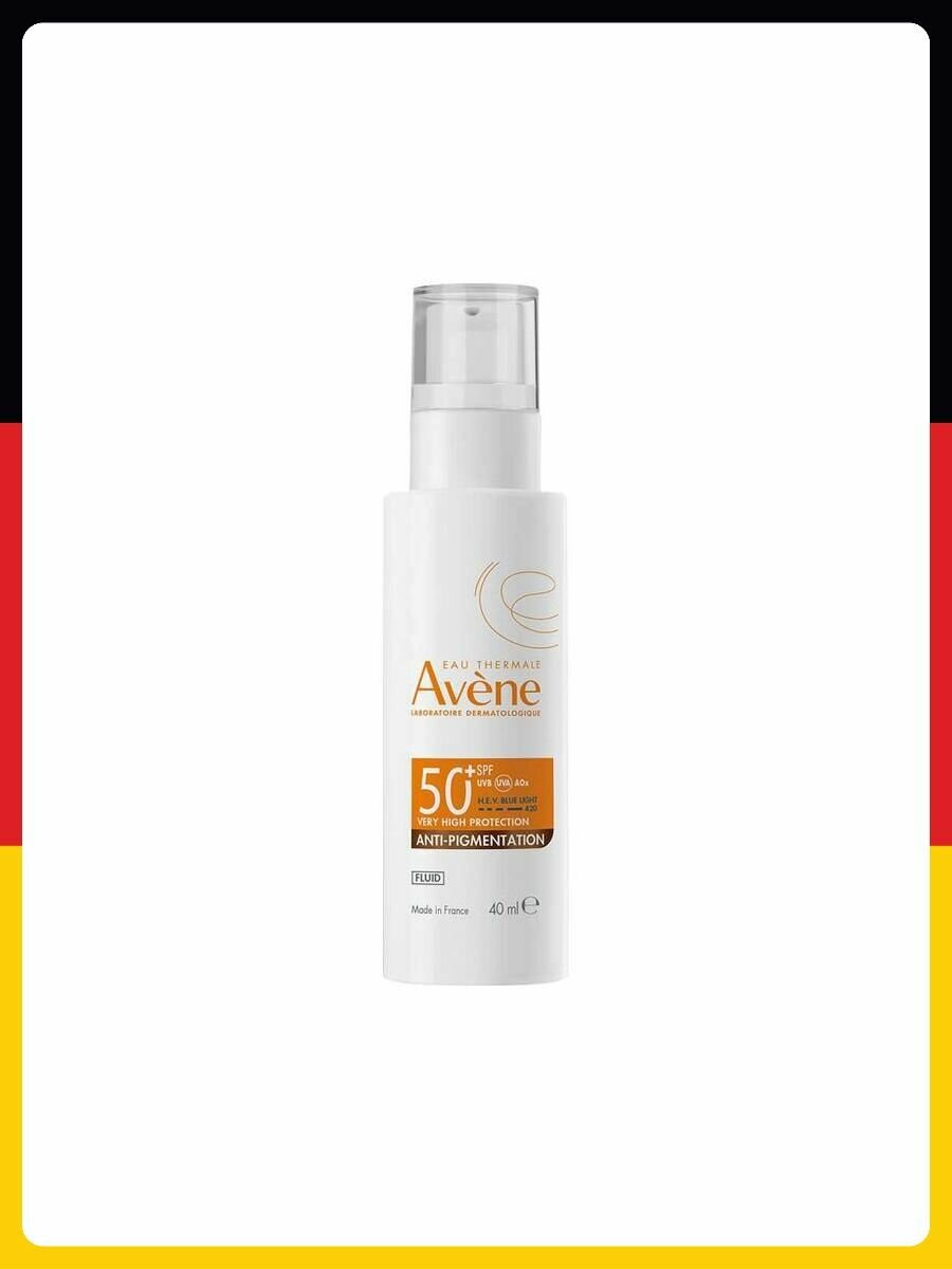 Средство солнцезащитное Avene anti-pigmentation tinted fluid SPF 50 +, 40 ml