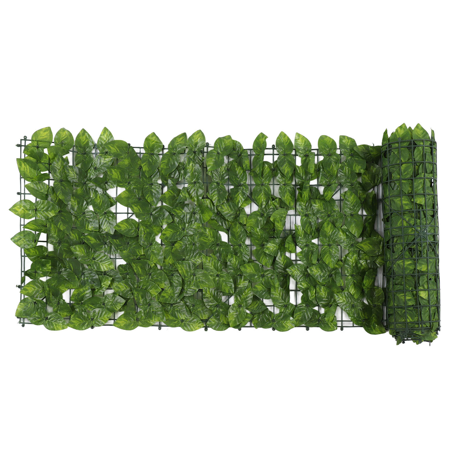 Искусственная изгородь из листьев, предотвращающая опадение листьев, декоративный искусственный забор для балкона и двора, цветная печать, изображение яблока, 0,5x3 метра.