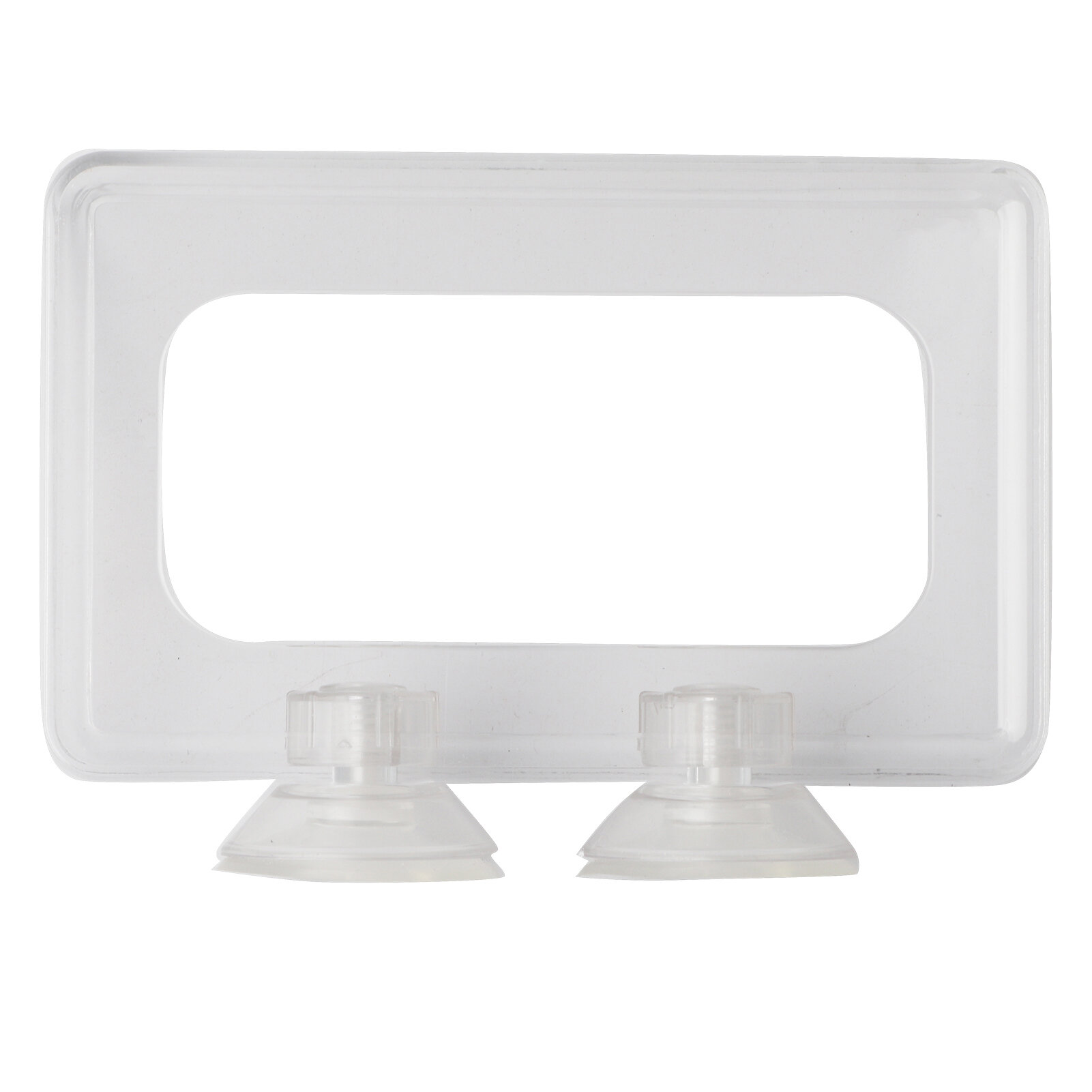 Fish Food Feeding Ring Antifloating Transparent Acrylic Feeder Aquarium for Fish(L10x16X4cm )