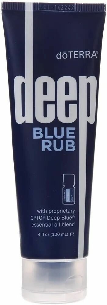 DoTERRA Deep Blue Rub Успокаивающий крем для снятия боли в мышцах и суставах 120 мл