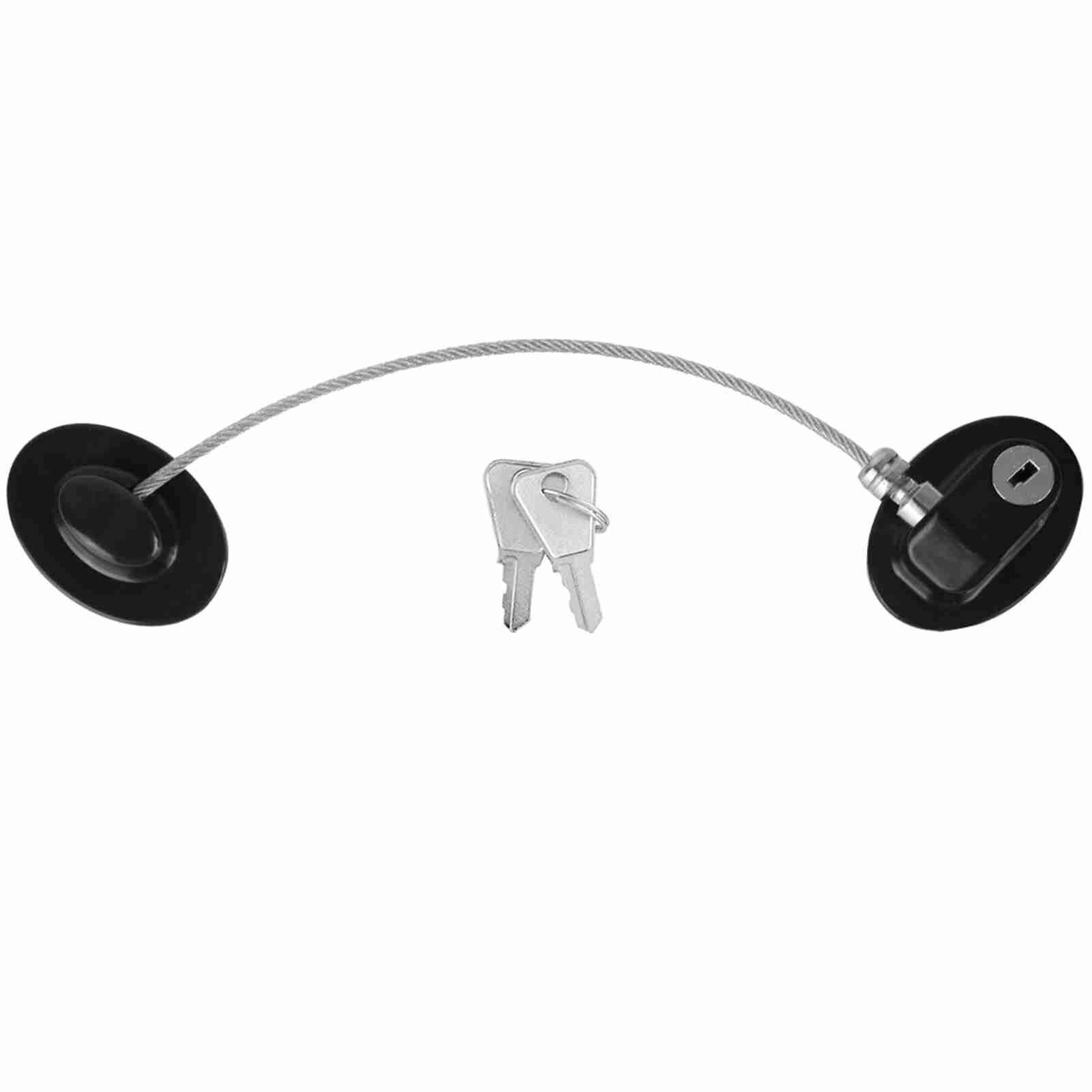 Детский защитный замок для холодильника/двери, черный