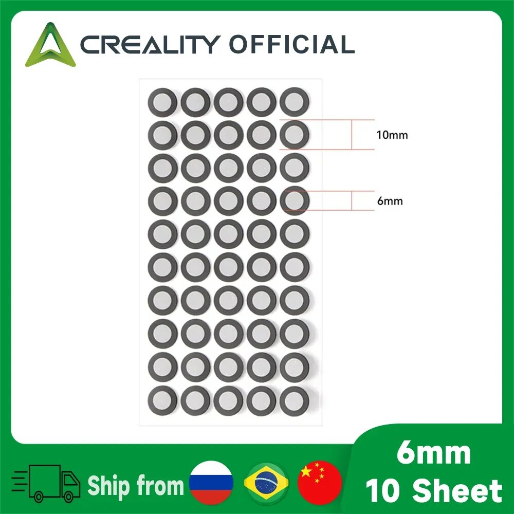 Creality Маркеры 3D-сканирования 490/500 точек 6mm - 10 sheet