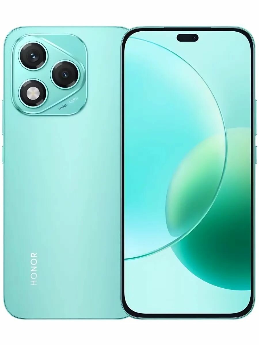 Смартфон Honor 400 lite 8/256 ГБ, Dual: nano SIM + eSIM, Зелёный (Green) Global