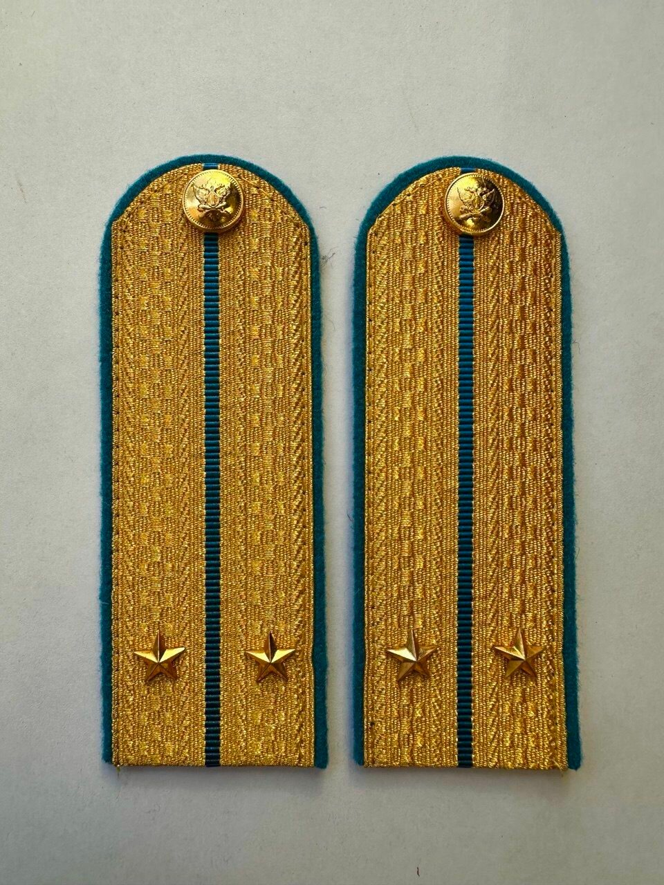 Погоны фссп парадные золотые с фурнитурой звание Лейтенант
