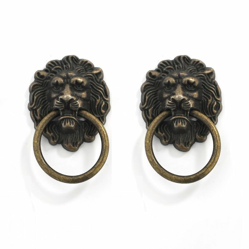 Ручка мебельная ЛЕВ / Дверная ручка / Декоративная