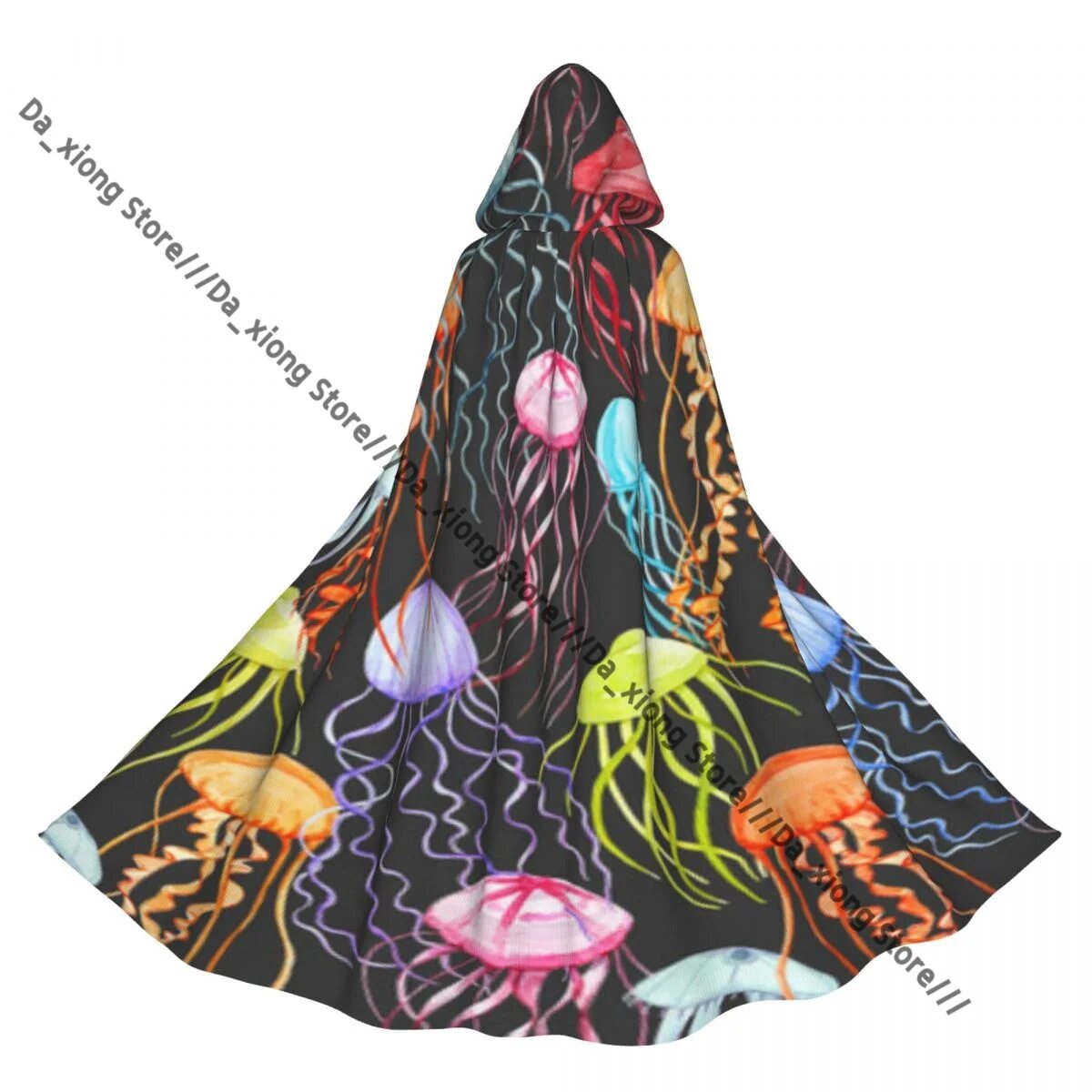 Ведьмин плащ из полиэстера Color8