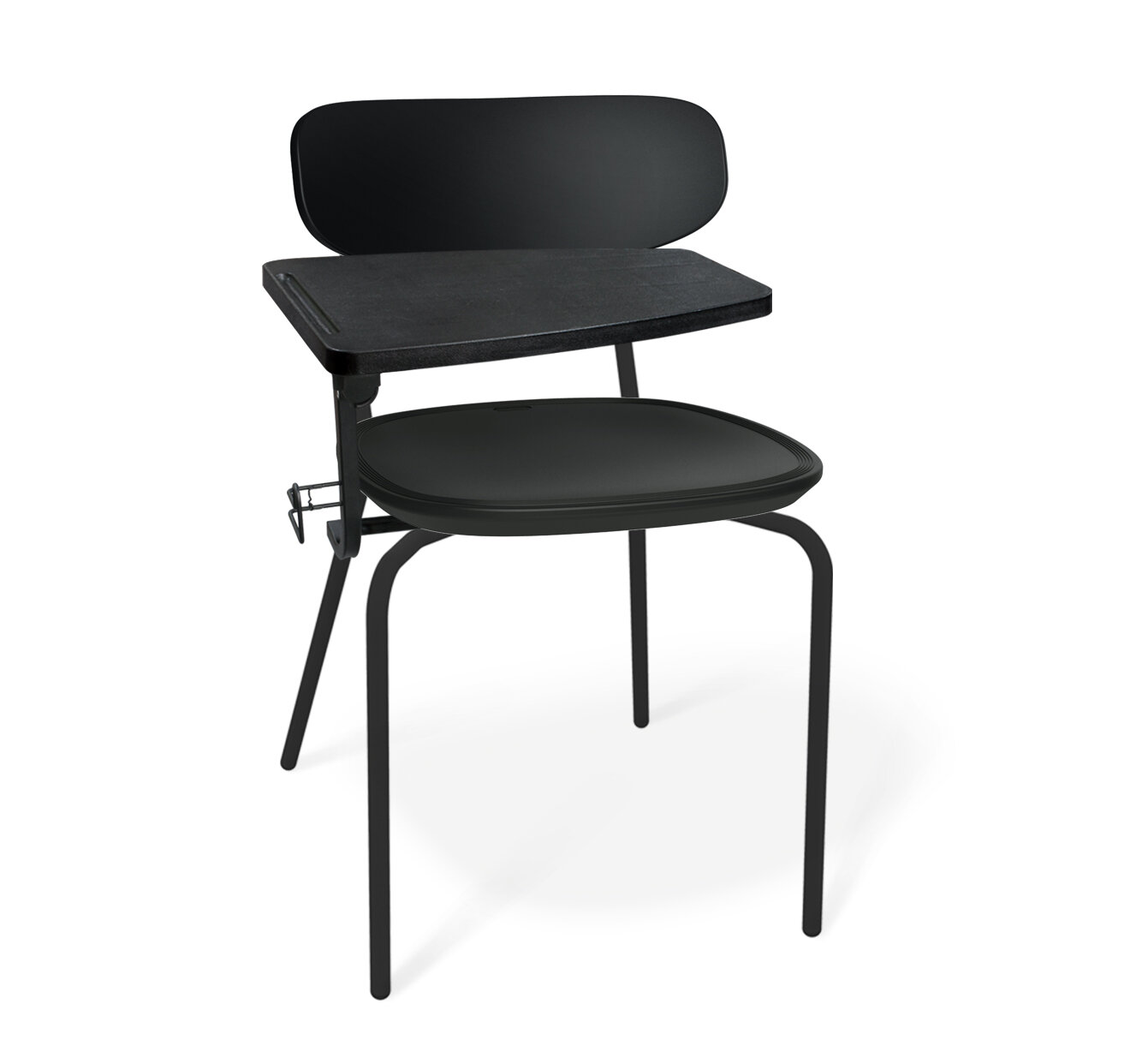 Конференц-стул Sheffilton SHT-S85М-RD-2 черный/черный муар 1589008001 222899