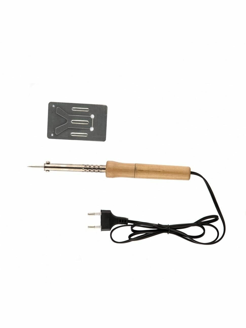 Паяльник с ручкой из дерева, 30 Вт, 220 В Sparta