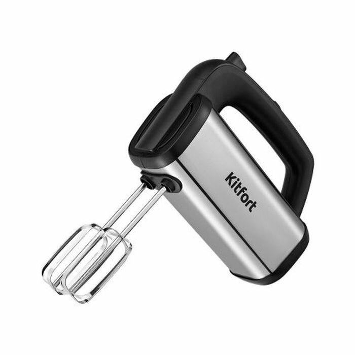 Миксер Kitfort KT-3403, мощность 200Вт, 5 скоростей, с венчиками и крюками