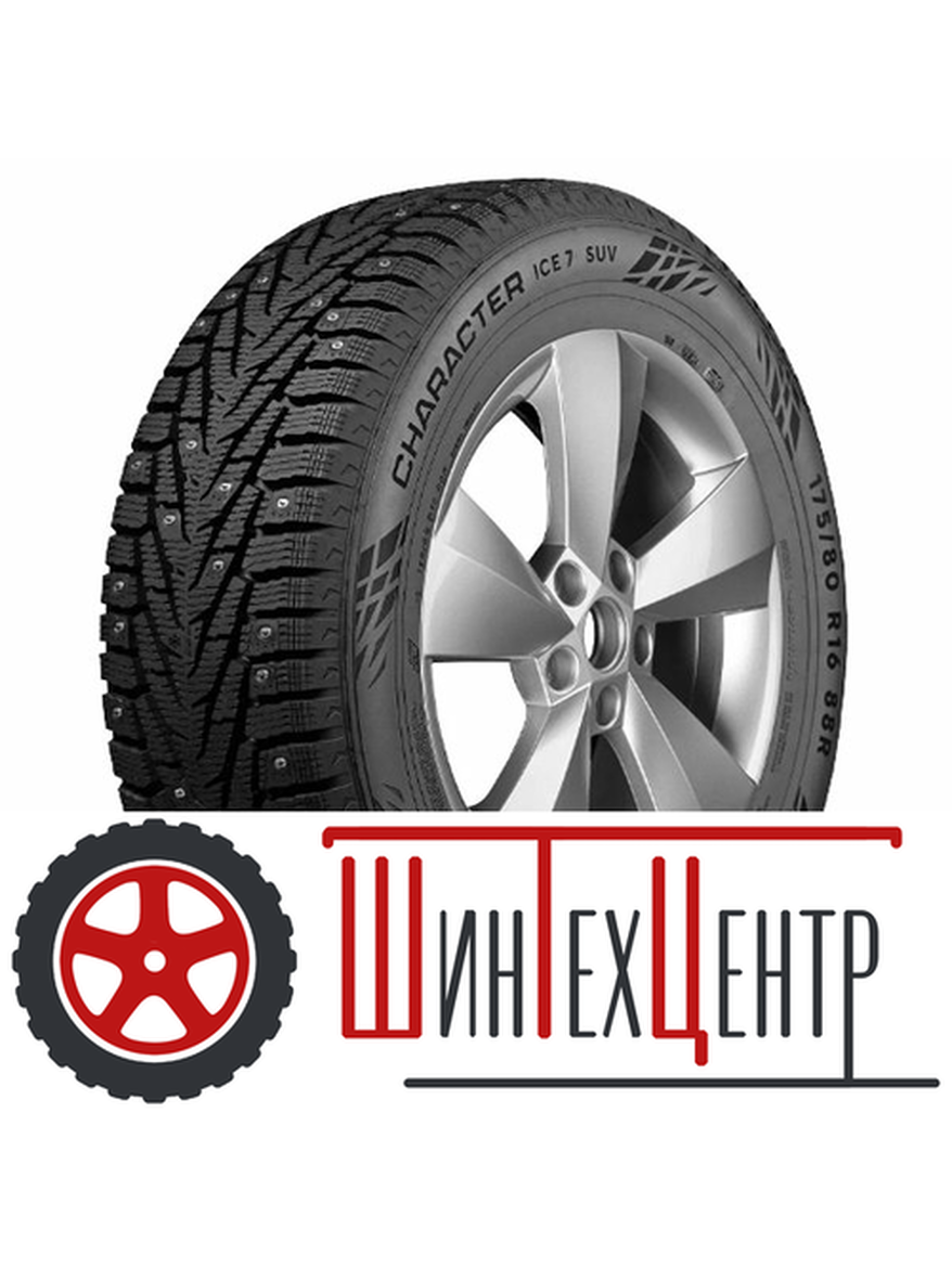 Шина 235/75R16 108T Ikon Tyres Character Ice 7 Suv Шип для всех типов автомобилей Зимняя