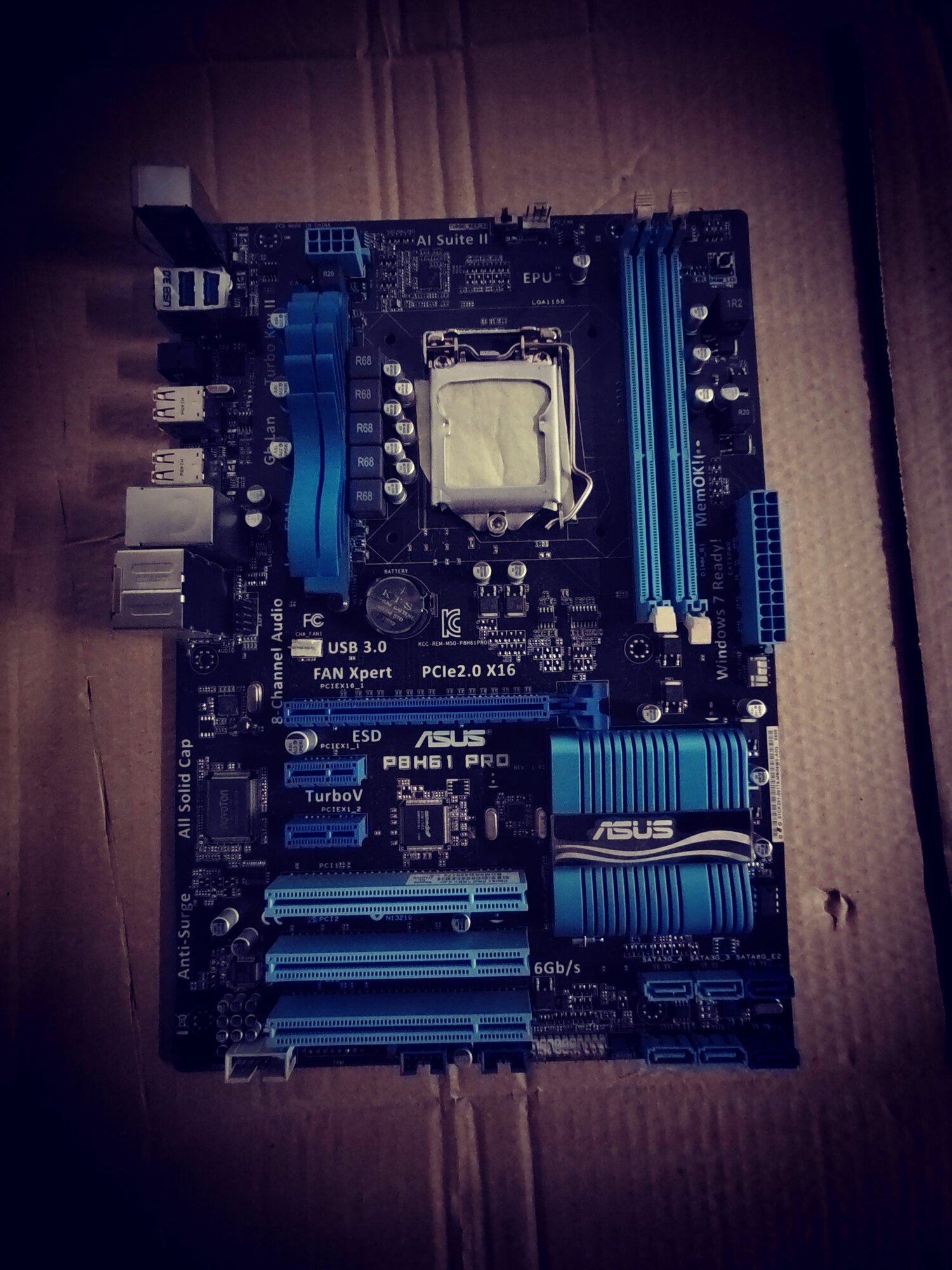 Материнская плата ASUS P8H61 PRO/LGA1155(арт.19125-OZ)