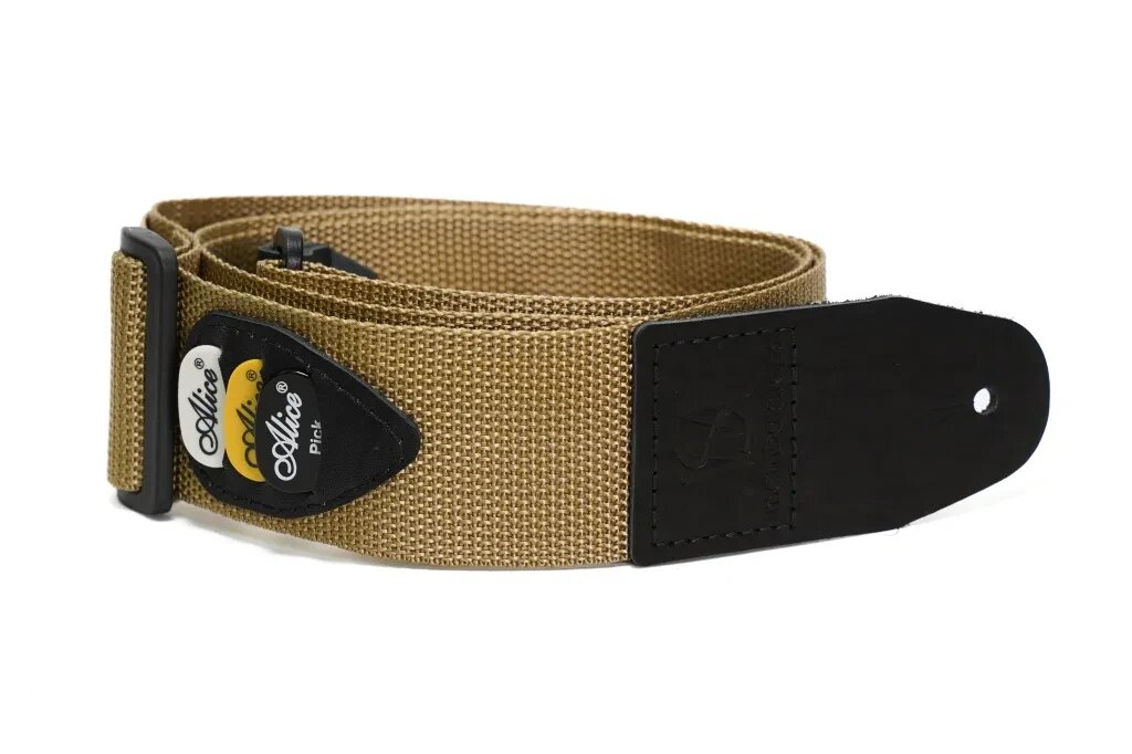 Ремень для гитары Mamba straps MB5030-063 Dark beige