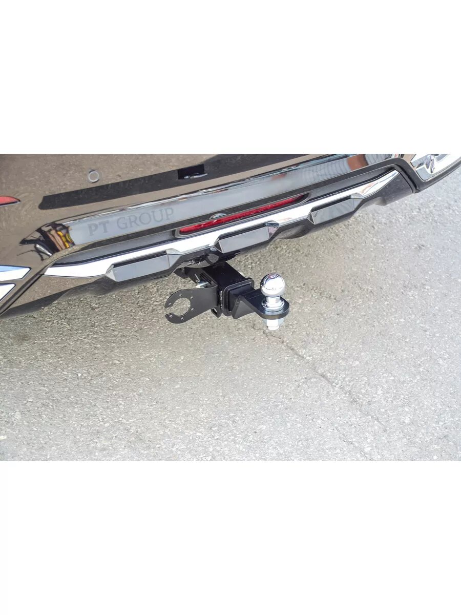 Фаркоп /съемный квадрат/ HAVAL F7/ Хавал Ф7 с 2019 по 2023 г. выпуска