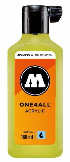 Акриловая заправка - краска Molotow One4all 692257 Светло-зеленый #257 180 мл
