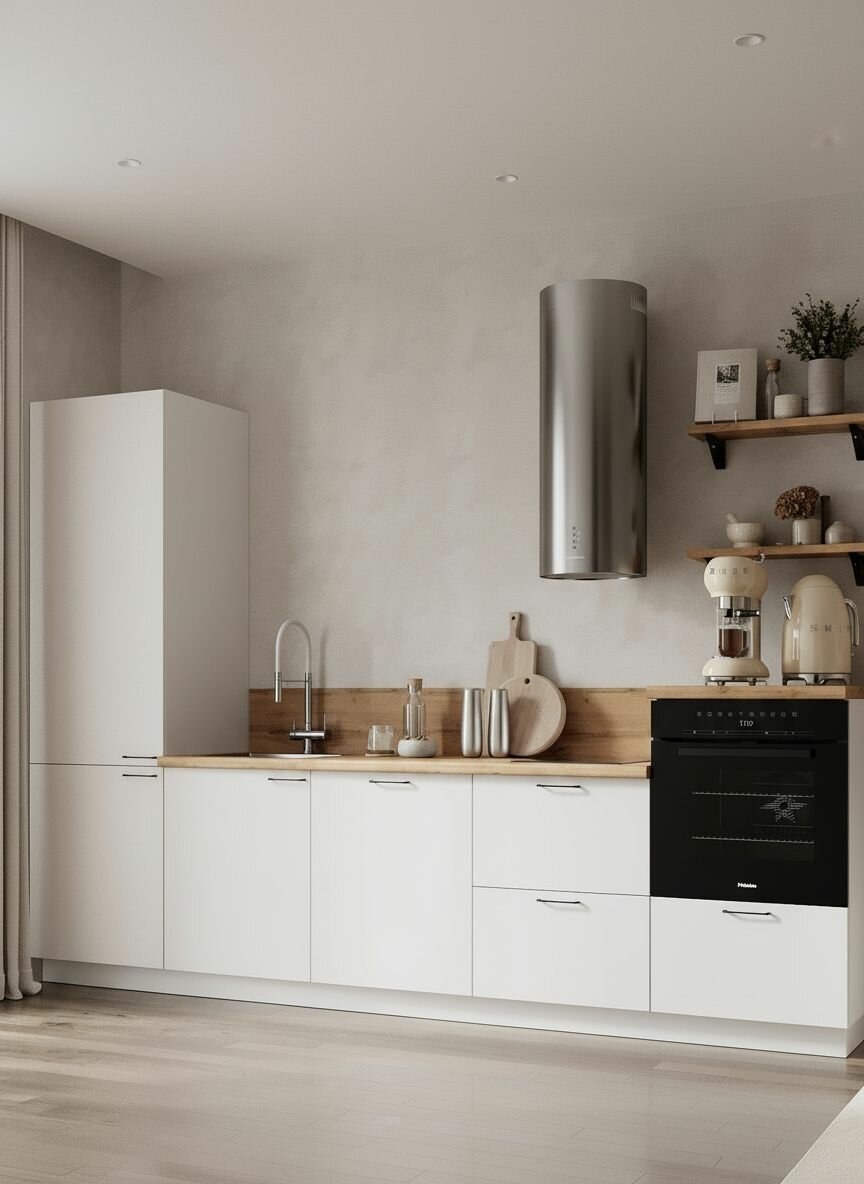 ARNIKA Кухонный гарнитур со столешницей Лизет 3м, цвет белый1, фасад пленка ПВХ