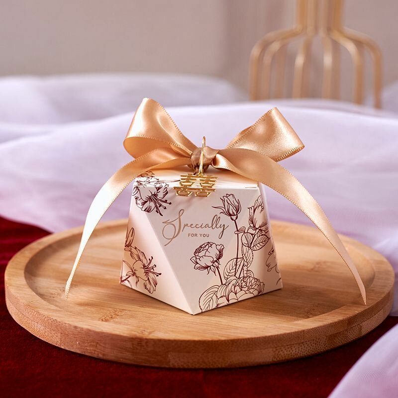 Коробка для свадебных конфет цвета шампанского, высококачественная коробка для подарков на помолвку, стиль Ins, легкая роскошь, коробка для упаковки конфет в корейском стиле