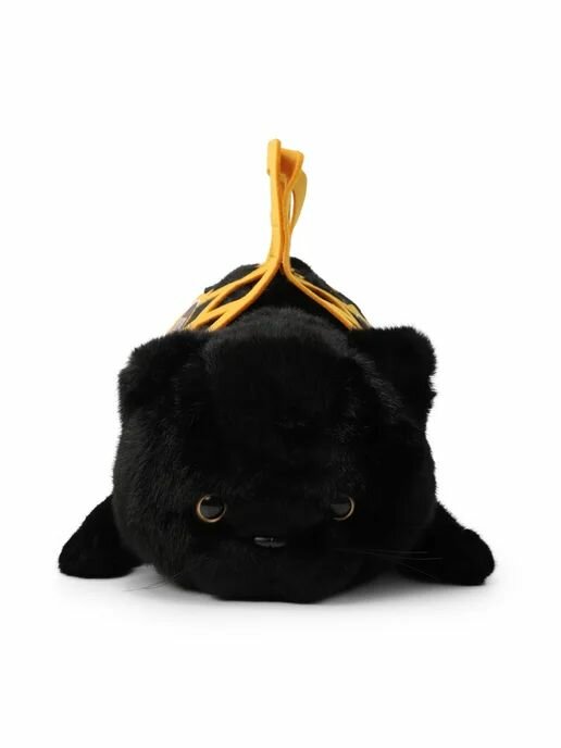ORANGE TOYS Детская мягкая игрушка Кот Барсик в сумке черный