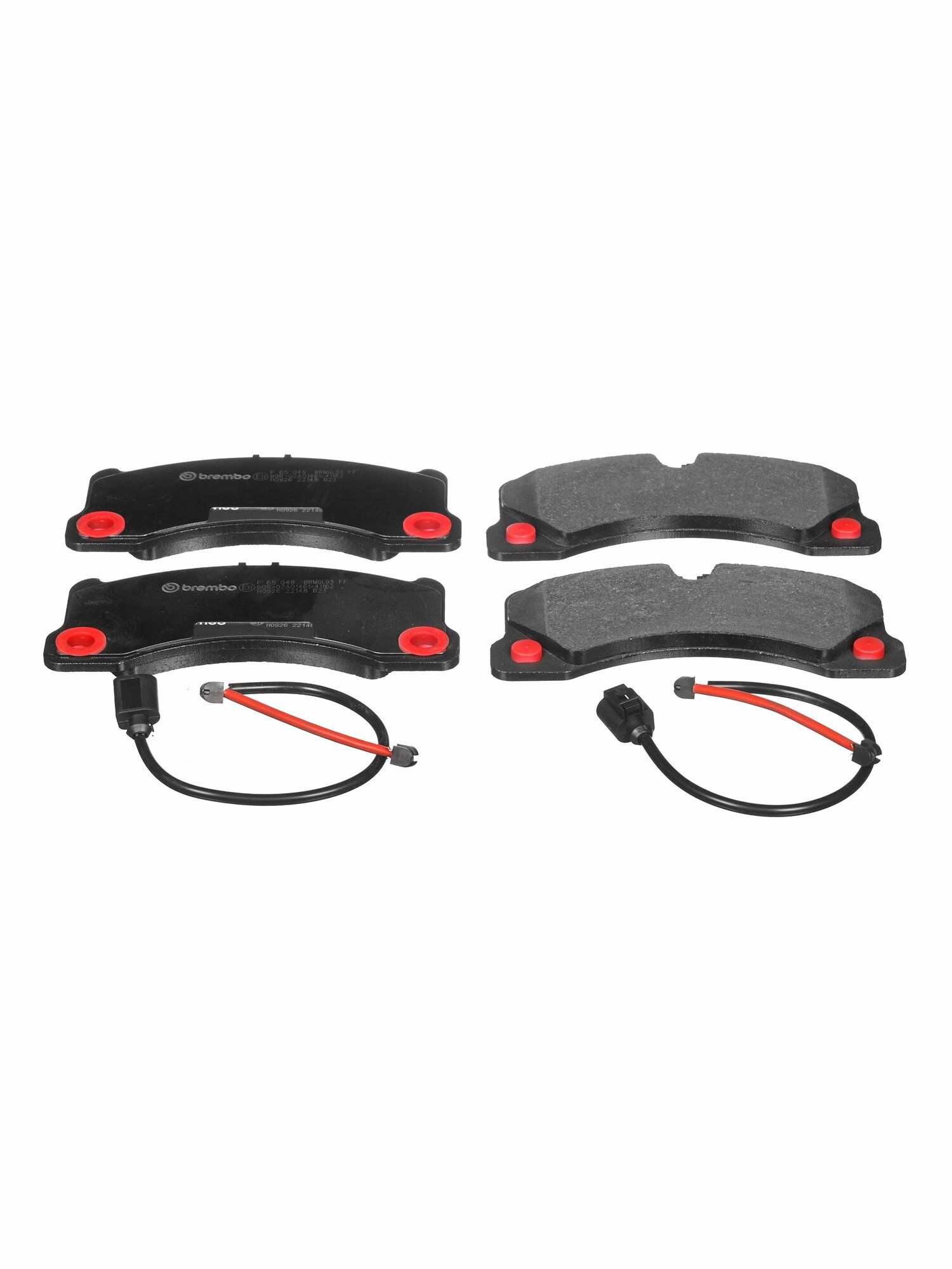 Колодки тормозные дисковые передние BREMBO (P65049)