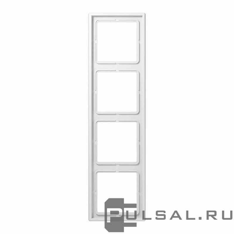JUNG LS 990 Белый Рамка 4-ая LS984WW