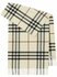 Шарф BURBERRY для взрослых и детей, one size, коричневый