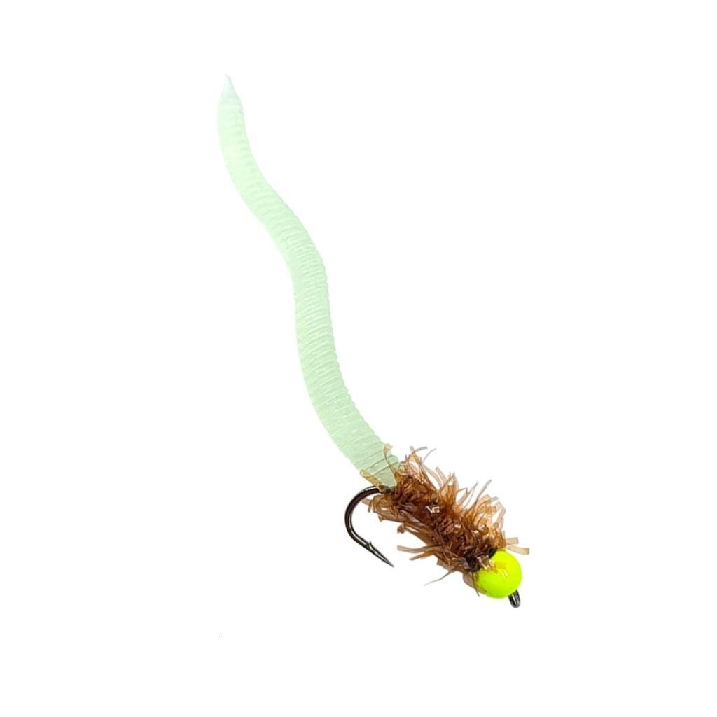 Искусственные черви для рыбалки, Зеленый
