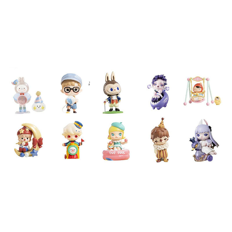 Игрушка коллекционная унисекс POP MART Playland Gathering, Full Box 10 шт.