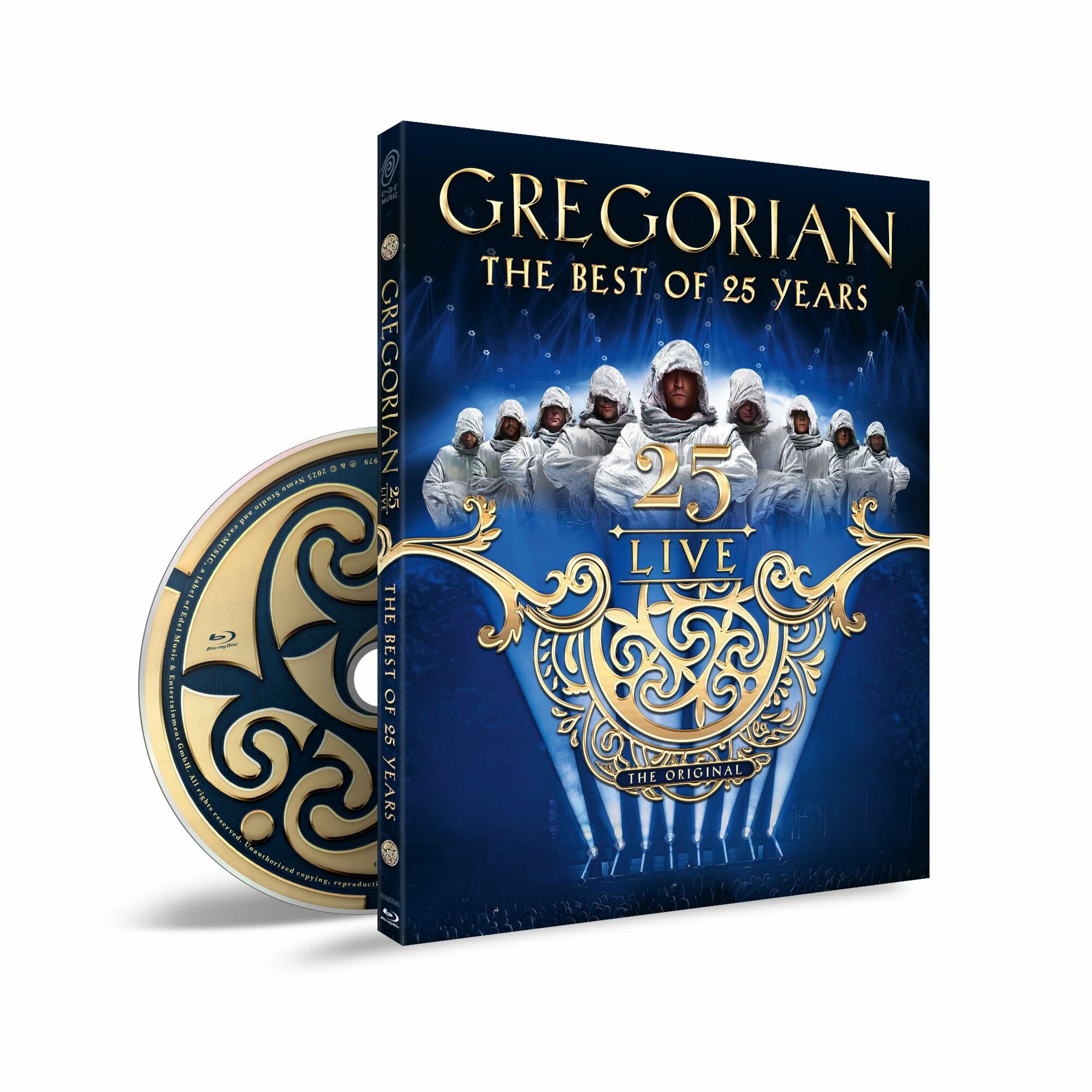 Компакт-диск Gregorian - 25 LIVE (Ltd. Blu-ray Digipak) (1 BR)