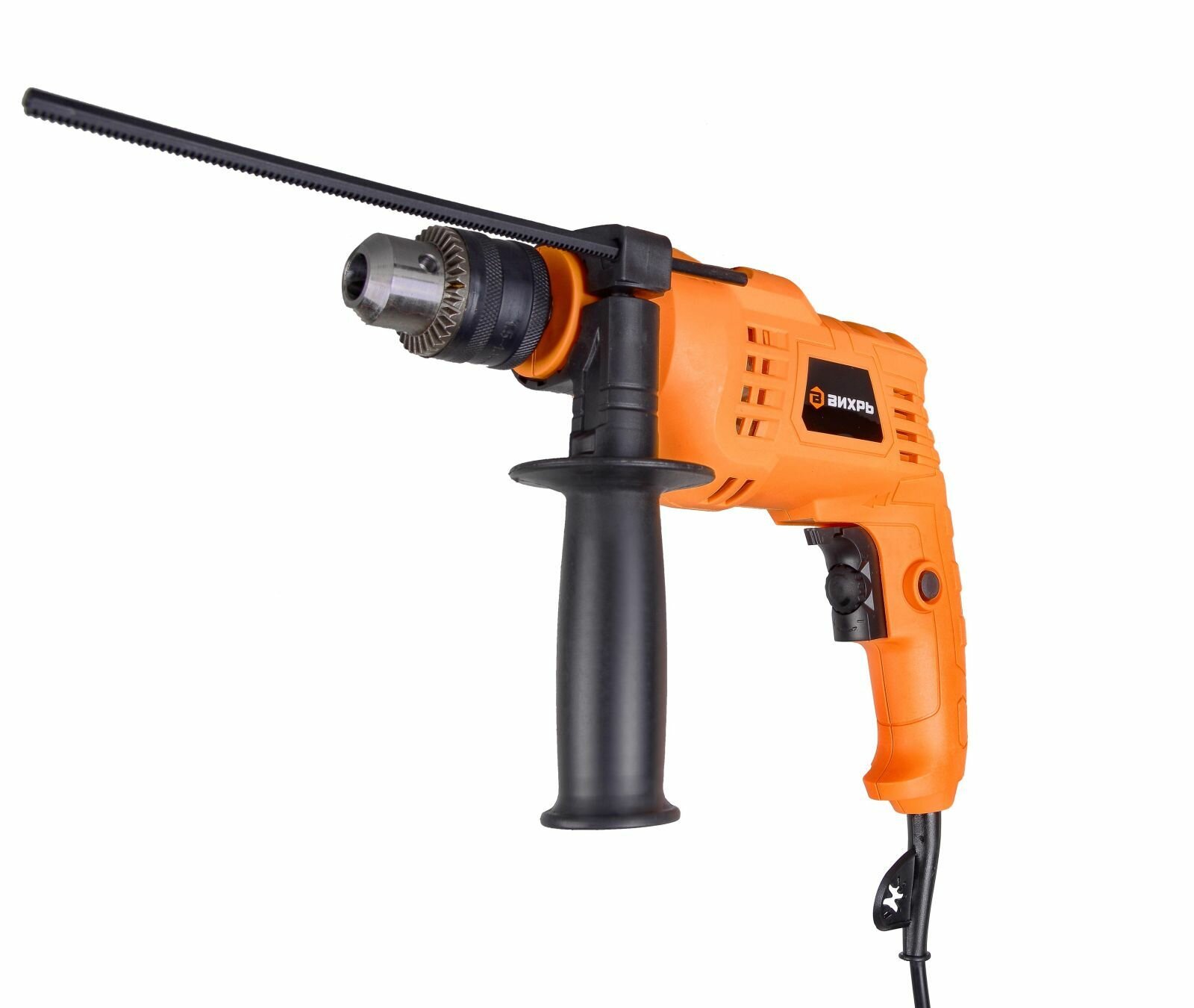 Дрель Вихрь ДУ-500, ударная, регулировка оборотов, мощность 500 Вт