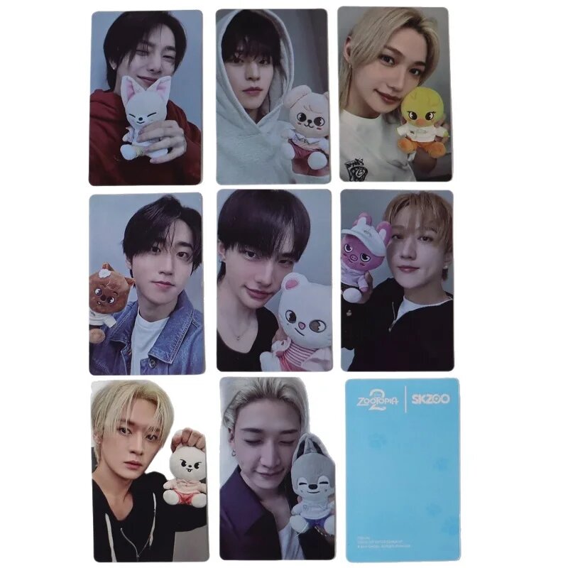 STRAY KIDS DOIT маленькая карточка HAN Flash Carter классическая карточка-альбом Huang Xuanchen Li Longfu коллекция периферийных устройств маленькие карты