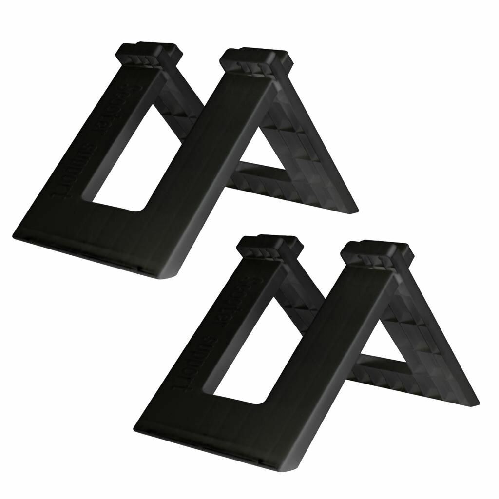 Опорная рама для парковки 2-х детских балансировочных велосипедов-черный