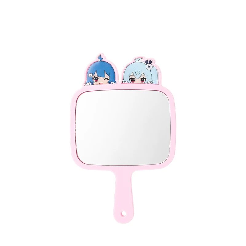 Складное зеркало Miniso Sanrio для студентов, зеркало для макияжа Cinnamoroll, настольное зеркало Kuromi для общежития