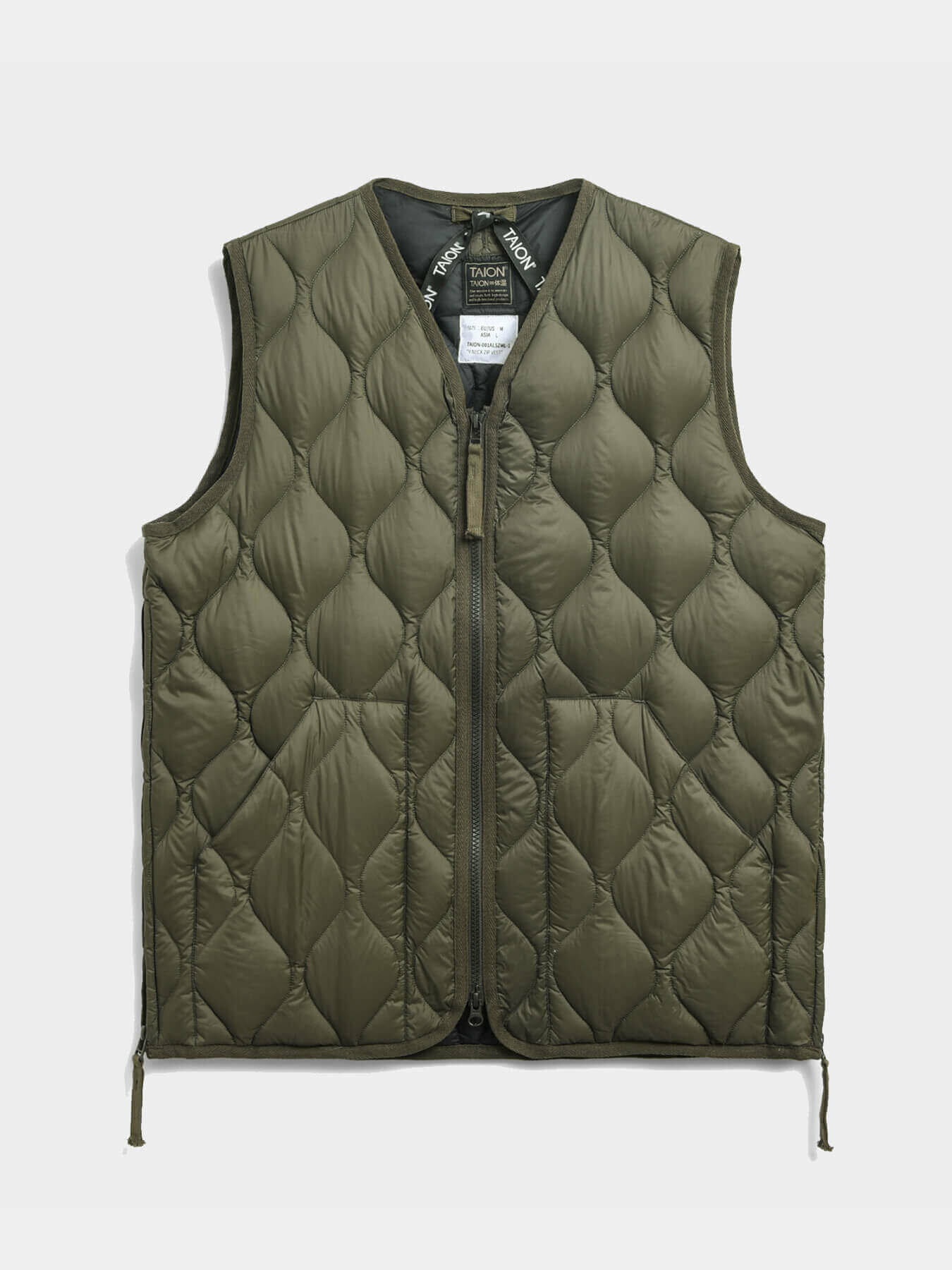 Жилет TAION MILITARY V NECK W-ZIP