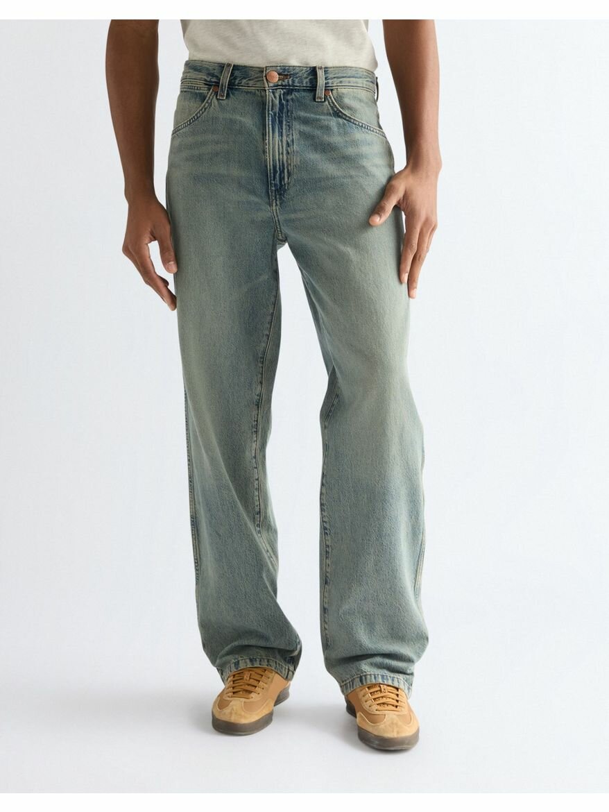 Джинсы Men Loose Straight Jeans 