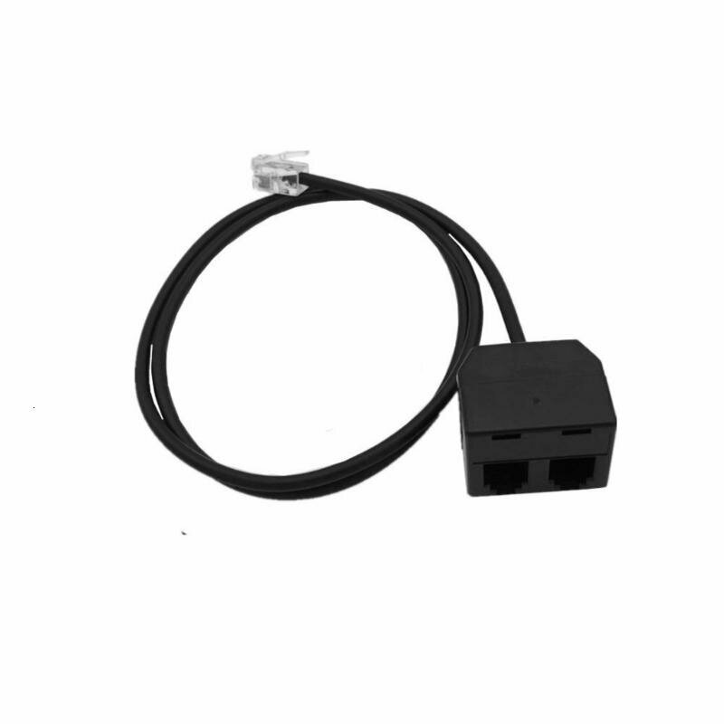 Разъём-разветвитель RJ9 для телефонов, 1pc