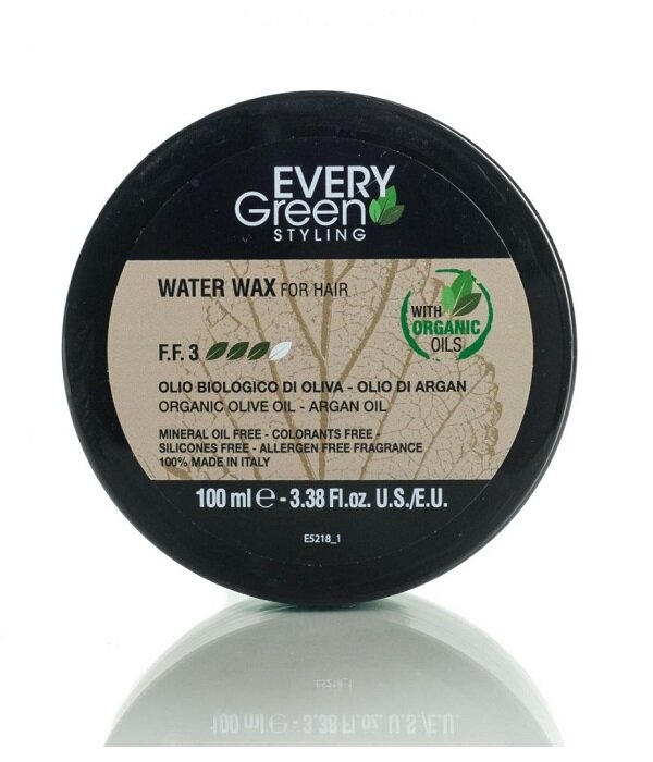 Паста для волос моделирующая с эффектом влажных волос 05 Dikson EVERYGREEN Water Wax for hair Natural Effect 05, 100 мл