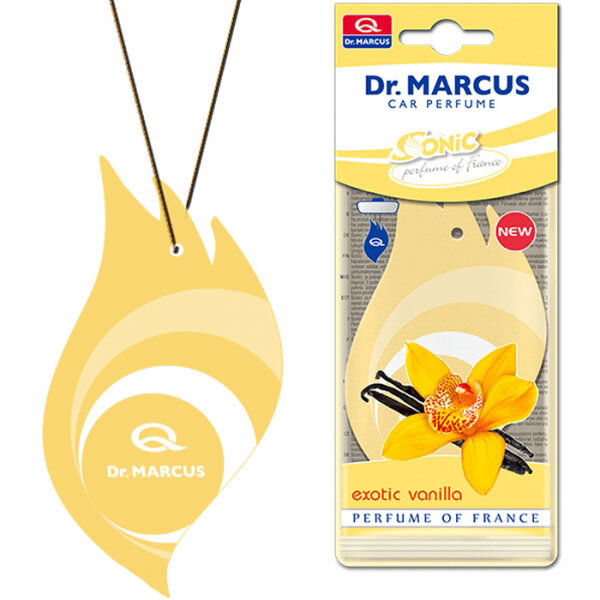 Ароматизатор Dr.MARCUS подвесной картонный Sonic Exotic Vanila