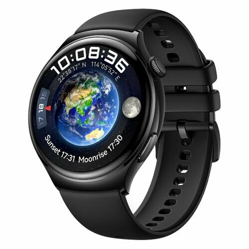 Смарт-часы Huawei Watch 4 Archi-L19F, 1.5", черный/черный [55020apa]