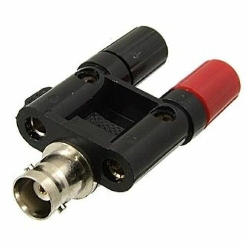 21.134, Переходник BNC гнездо - 2*4мм гнездо типа "банан" (PT-21-134-2)