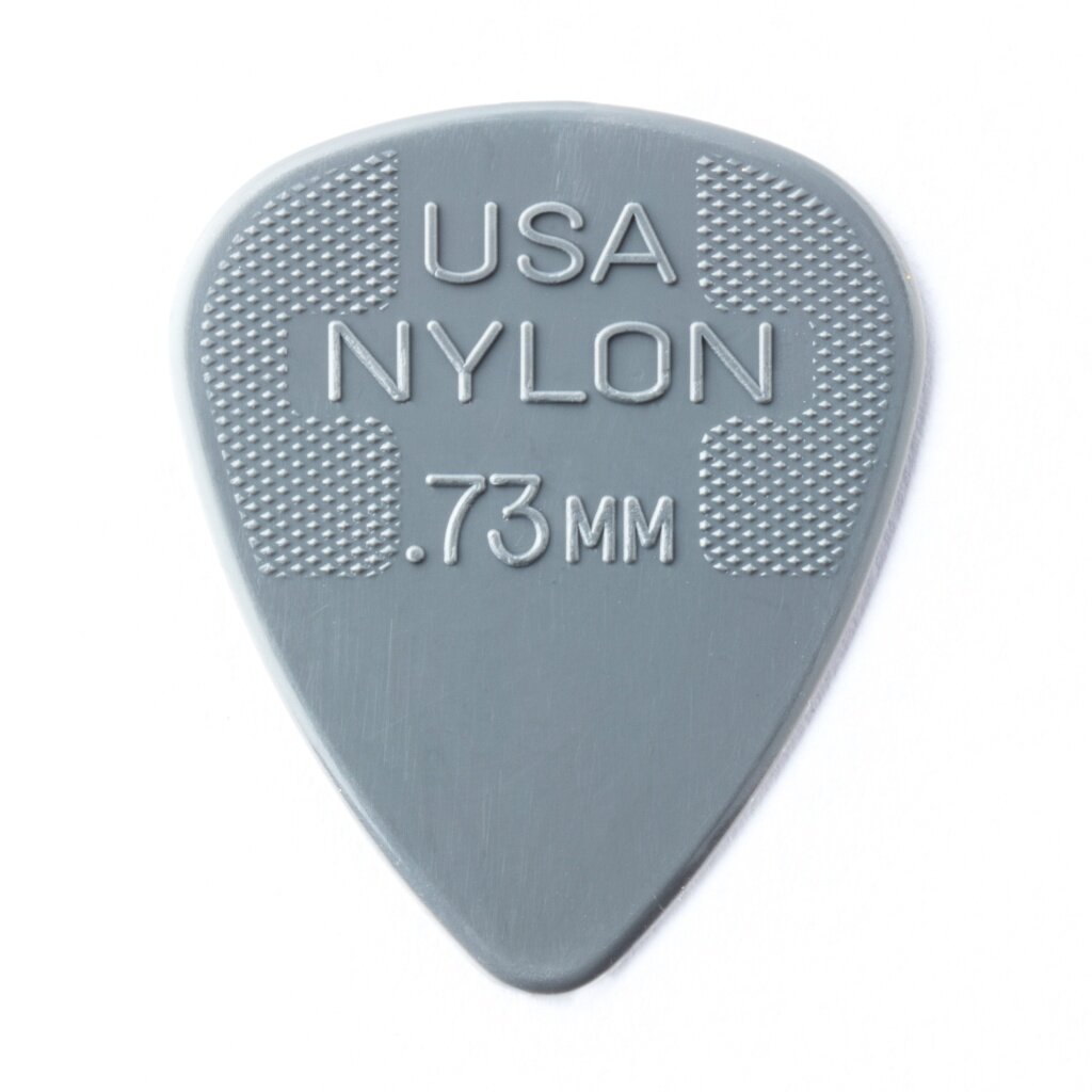 44P.73 Nylon Standard Медиаторы 12шт, толщина 0,73мм, Dunlop