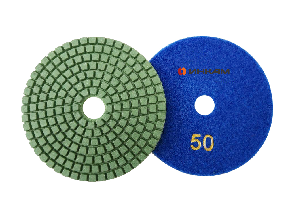 Круг алмазный гибкий АГШК Green d100мм Pz50